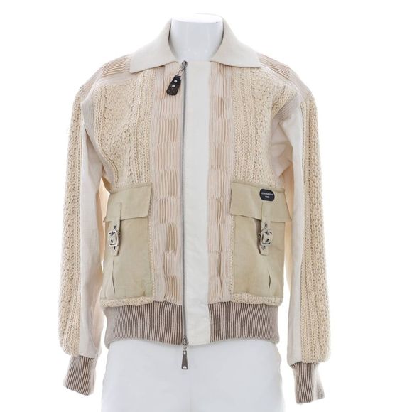 Louis Vuitton | Jackets & Coats | Louis Vuitton Womens Mixed Material ...